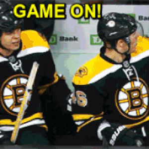 GIF boston bruins milan lucic - animated GIF on GIFER