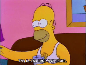 GIF mountain homer simpson season 9 - animated GIF on GIFER