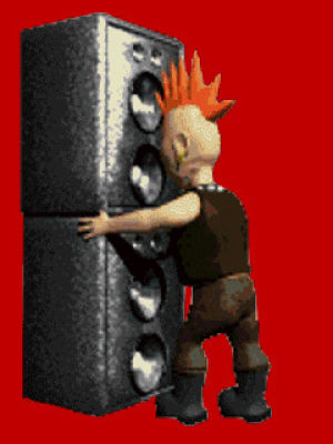 GIF punk rock dance - animated GIF on GIFER