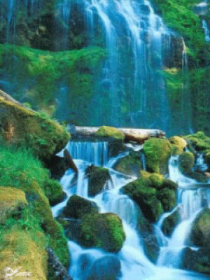 GIF waterfall - animated GIF on GIFER - by Banius