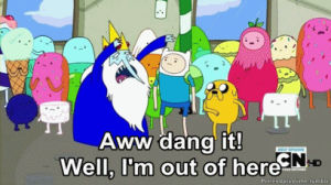 Farewell adventure time bye GIF on GIFER - by Morarad