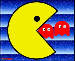 GIF pac man - animated GIF on GIFER