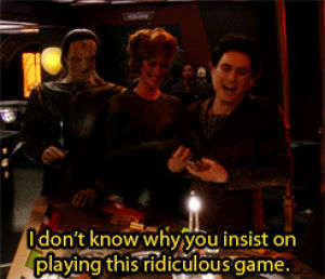 Star trek ds9 cardassian GIF - Find on GIFER