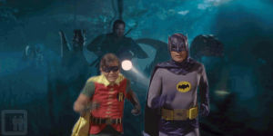 Batman running robin GIF - Find on GIFER