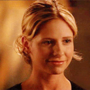 Buffy the vampire slayer sarah michelle gellar buffy summers GIF - Find ...