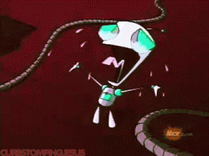 GIF invader zim - animated GIF on GIFER