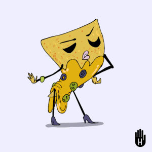 GIF nachos - animated GIF on GIFER