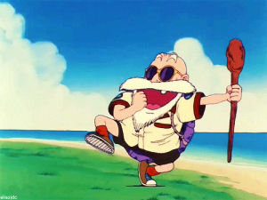 GIF master roshi - animated GIF on GIFER