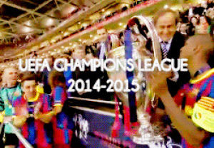 Fc barcelona champions league fcb GIF - Find on GIFER
