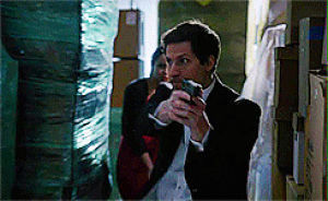 Andy samberg brooklyn nine nine jake peralta GIF - Find on GIFER