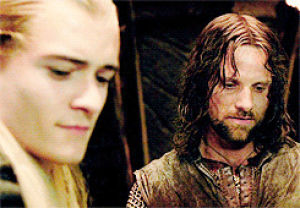 Aragorn legolas GIF - Find on GIFER