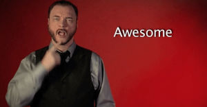 GIF asl sign with robert travel - animated GIF on GIFER