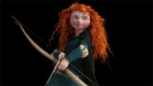 GIF merida disney pixar - animated GIF on GIFER
