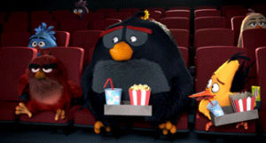 GIF angry birds popcorn angry birds movie - animated GIF on GIFER - by ...