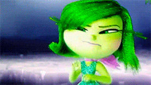 Inside out disgust GIF - Find on GIFER