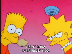 GIF bart simpson episode 3 season 20 - animated GIF on GIFER