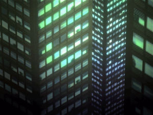 GIF pixel city art - animated GIF on GIFER - by Mo