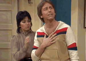 GIF terri alden threes company jack tripper - animated GIF on GIFER