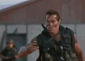 Commando memorial day arnold schwarzenegger GIF - Find on GIFER