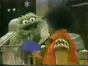 GIF oscar the grouch - animated GIF on GIFER