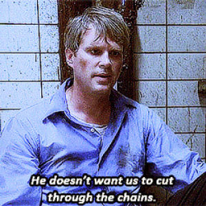 Saw cary elwes lawrence gordon GIF - Find on GIFER