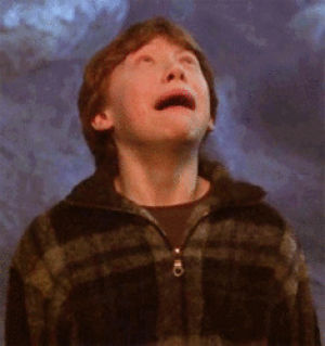 GIF harry potter ron weasley snape - animated GIF on GIFER