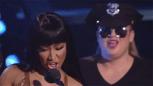 Miley cyrus nicki minaj GIF - Find on GIFER