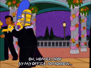 GIF marge simpson dancing season 13 - animated GIF on GIFER