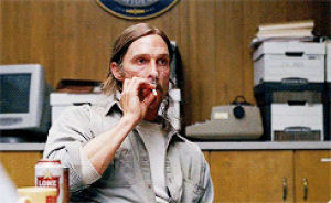 GIF true detective rust cohle - animated GIF on GIFER