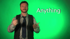 Asl sign with robert sign language GIF - Find on GIFER