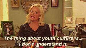 GIF leslie knope galentines day park and rec - animated GIF on GIFER