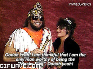 GIF macho man randy savage oh yeah happy - animated GIF on GIFER - by ...