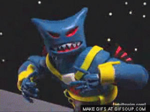 GIF robot chicken - animated GIF on GIFER