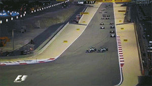 Formula 1 race start GIF on GIFER - by Niran