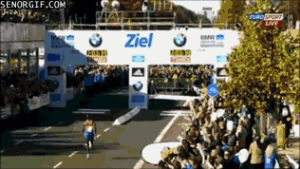 GIF finish line - animated GIF on GIFER