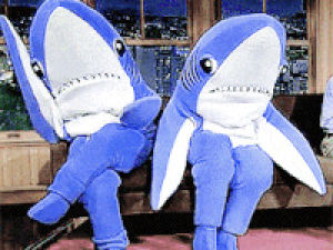 GIF left shark - animated GIF on GIFER