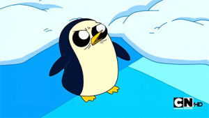 Gunter adventure time penguin GIF on GIFER - by Duzshura