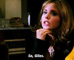 GIF popcorn buffy the vampire slayer hulu - animated GIF on GIFER - by ...