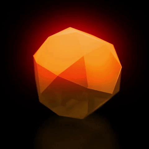 Orange trippy geometry GIF on GIFER - by Conjurdana