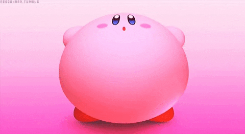 Kirby Walking Gif