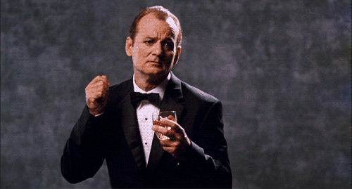 Suntory time posing bill murray GIF - Find on GIFER