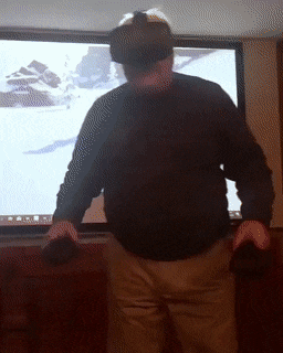 Vr perfect loops skiing GIF on GIFER - by Yokora