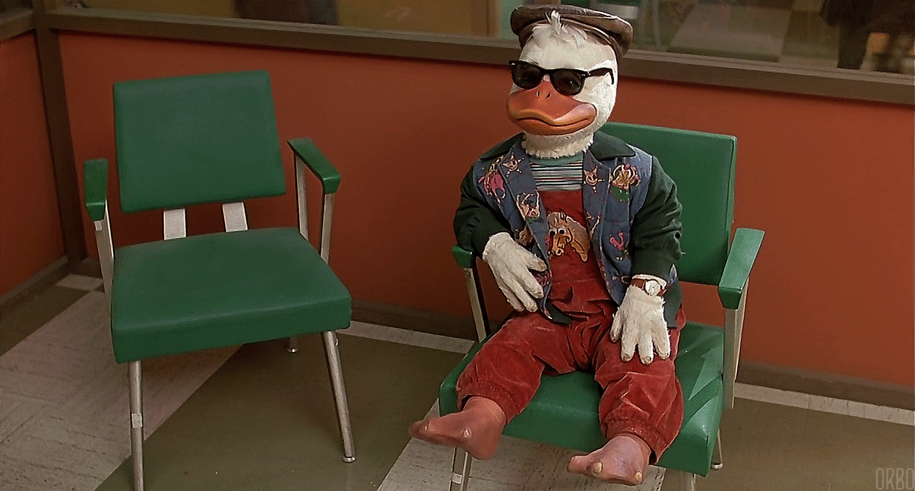 Howard the duck cinemagraph perfect loops GIF on GIFER - by Arcanebearer