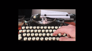 Video typewriter GIF - Find on GIFER