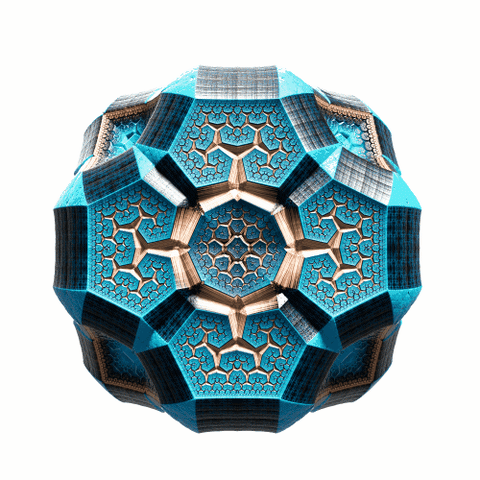 Geometry morphing cube GIF on GIFER - by Gavinraron