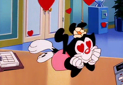 GIF seeing babe and - animated GIF on GIFER