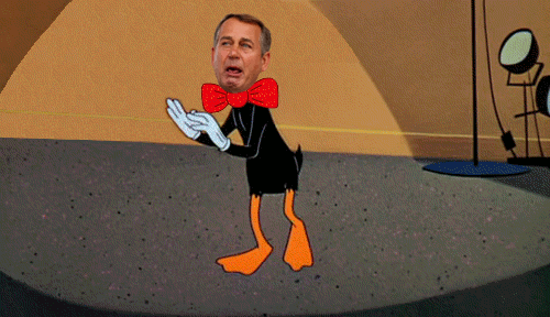 GIF john boehner daffy duck crying - animated GIF on GIFER - by Mashura