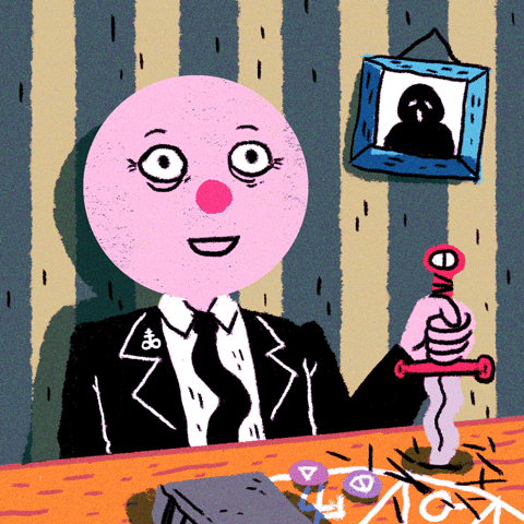 GIF smile rune satan - animated GIF on GIFER - by Zulurr