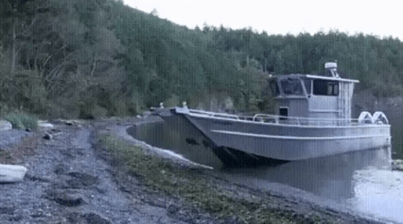 Boat interesting walks GIF on GIFER - by Munidora