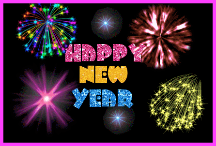 New Year Fireworks Animated